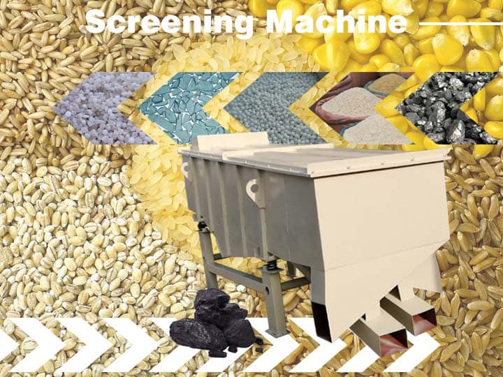 Grain Screen machine - coal screening machine - Taizy food machine
